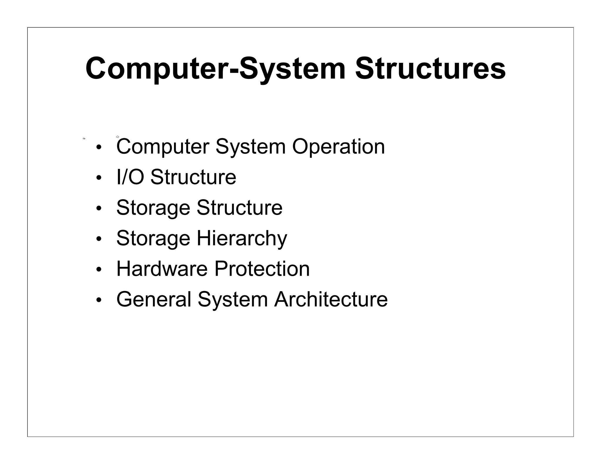 computer system structure | PDF