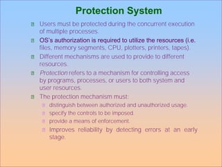 operating system structure | PPT