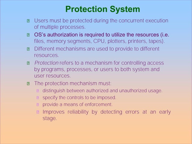 operating system structure | PPT