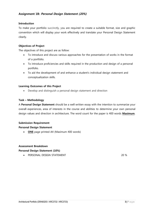 SEM 6 : PORTFOLIO PROJECT BRIEF | PDF | Desktop Publishing | Computer Software and Applications