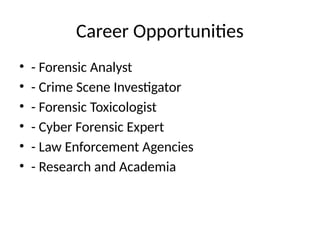 BSc_Hons_Forensic_Science_LPU............. | PPTX