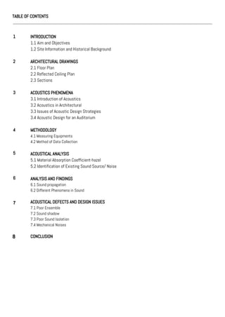 Acoustical analysis of DPAC | PDF