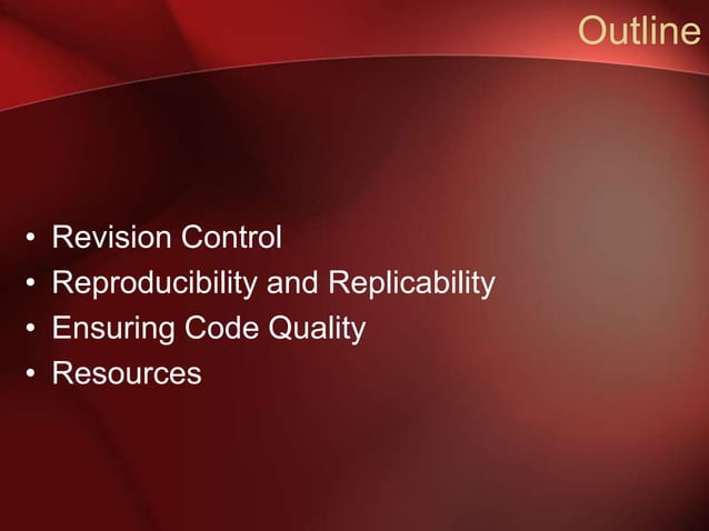 Scientific Software Development | PPTX