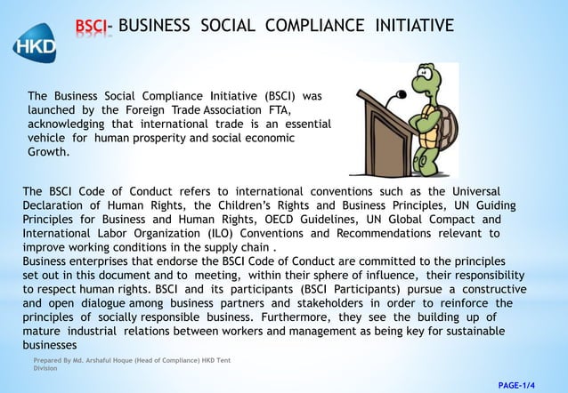 BSCI Preparation of HKD | PPT