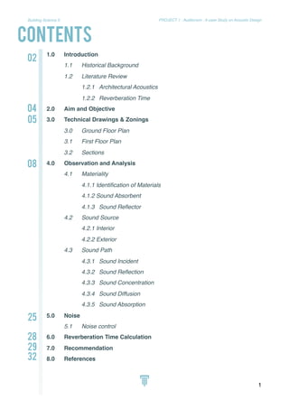 SEM 5 : PROJECT 1 REPORT BUILDING SCIENCE 2 | PDF