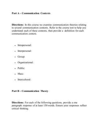 BSCOM 336 Effective Communication/tutorialrank.com