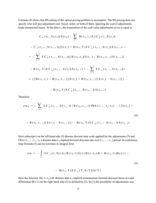 BS concept of the Dynamic Hedging | PDF