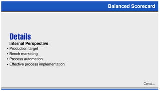 PPT ON BALANCE SCORECARD (BSC) | PDF