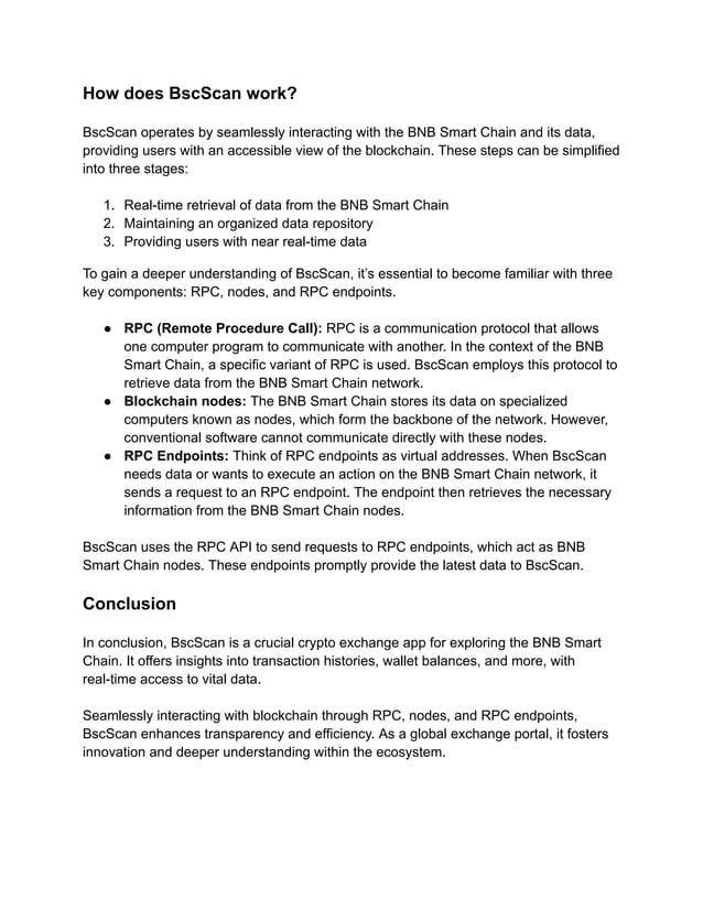 Bscscan Unveiling The Bnb Smart Chainpdf