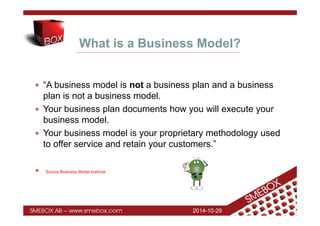 Business Model Canvas - Introduction and overview | PPT