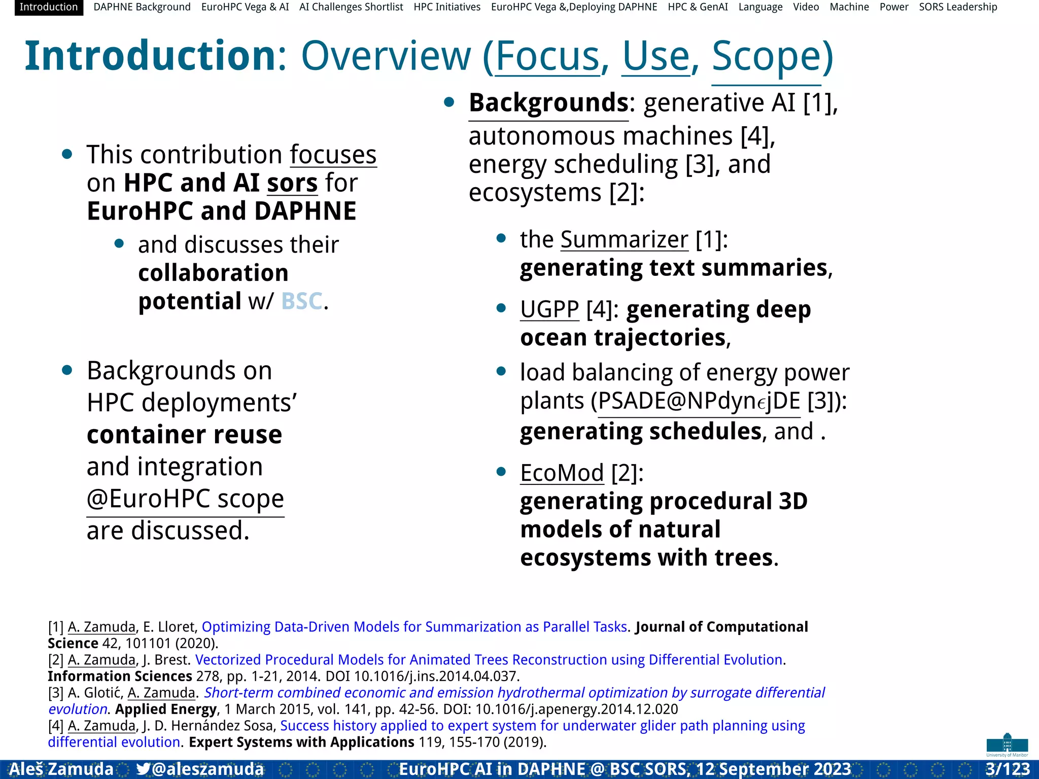 EuroHPC AI in DAPHNE | PDF