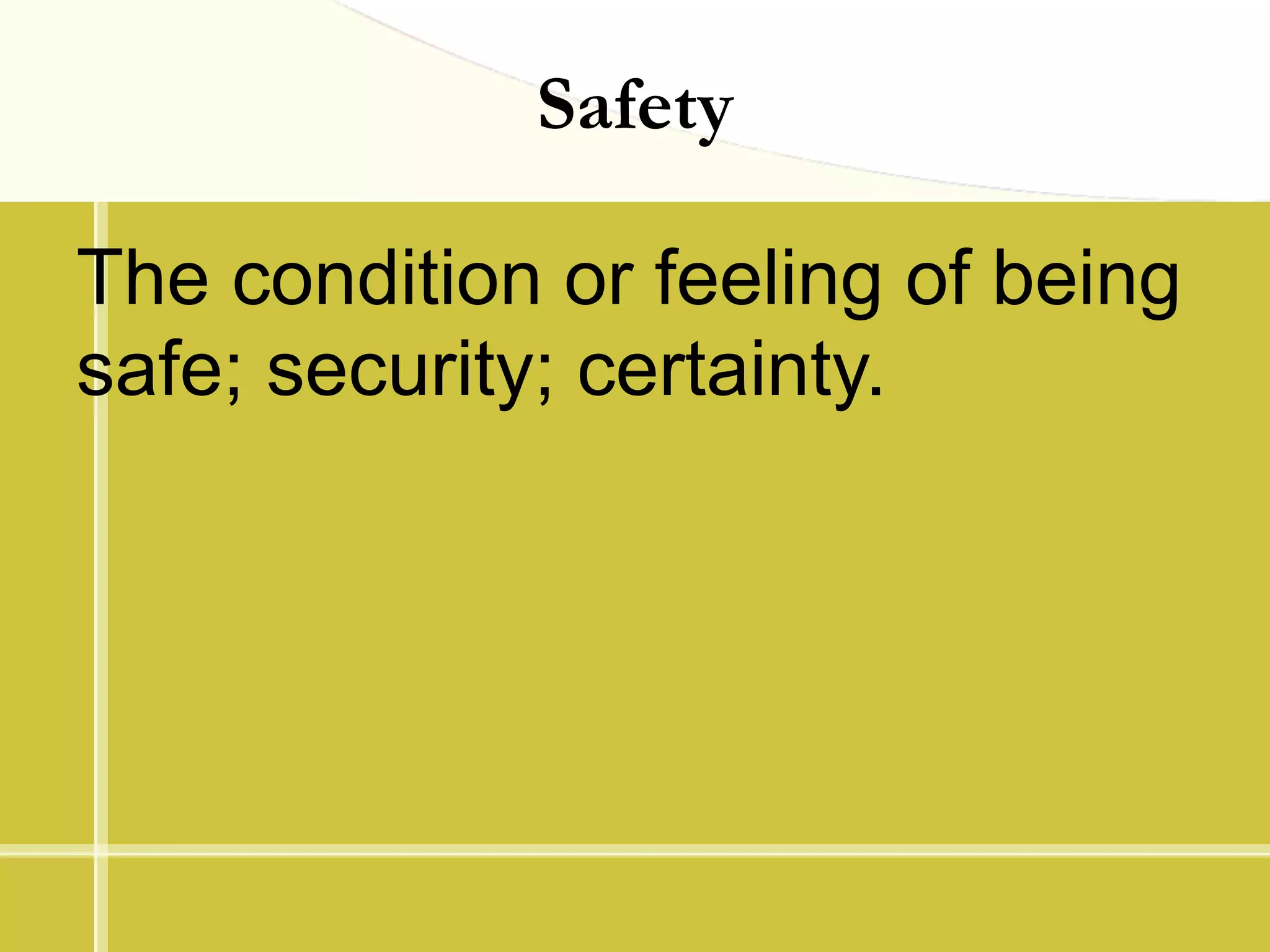 Basic Occupational, Safety and Health | PPT