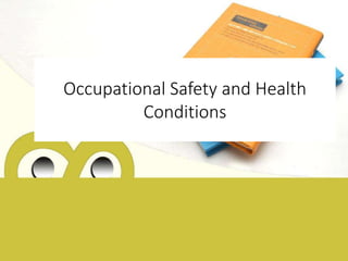 Basic Occupational, Safety and Health | PPT