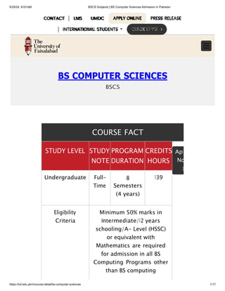 BSCS Subjects _ BS Computer Sciences Admission in Pakistan.pdf