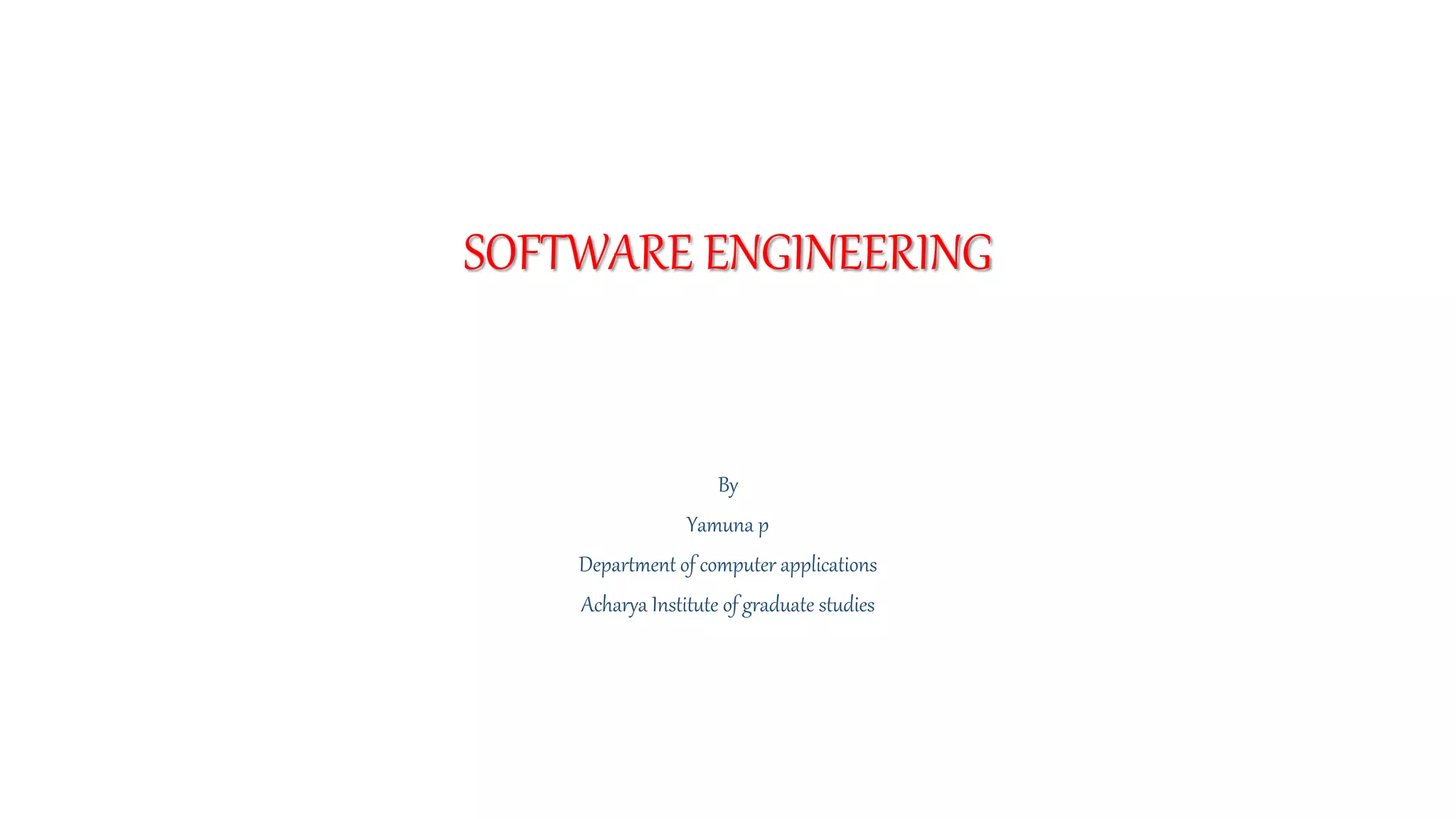 BSC Software & Software engineering-UNIT-IV | PPTX | Operating Systems | Computer Software and ...
