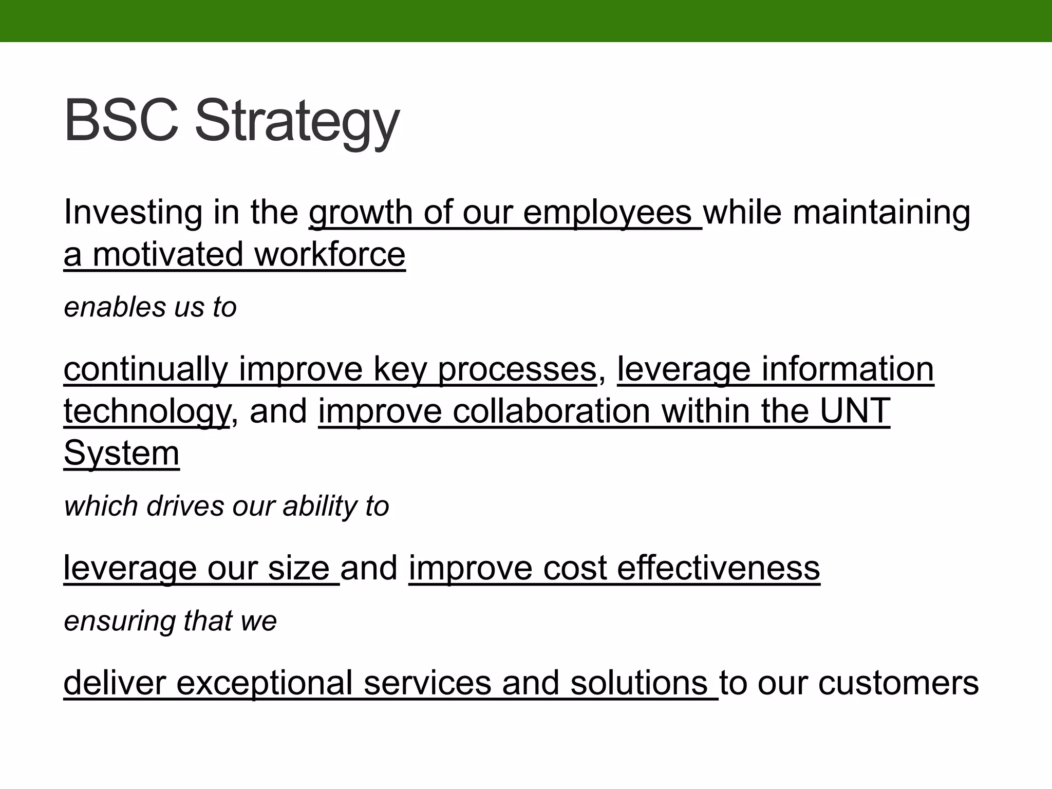 Bsc update 082011 | PPTX