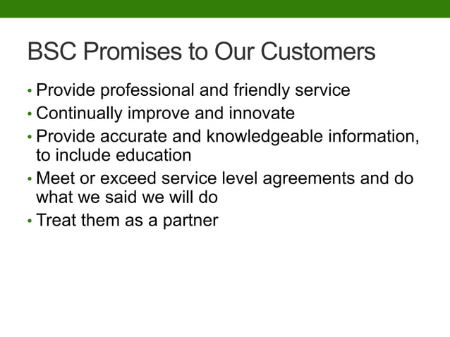 Bsc update 082011 | PPT