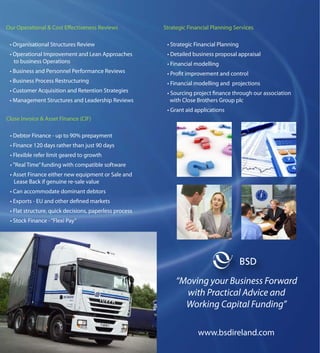 BSD Brochure 2011 | PDF
