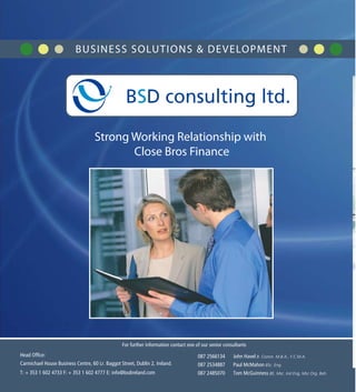 BSD Brochure 2011 | PDF