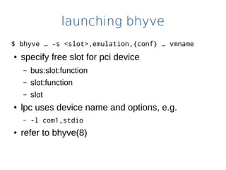 bhyve Device Emulation Introduction | PDF