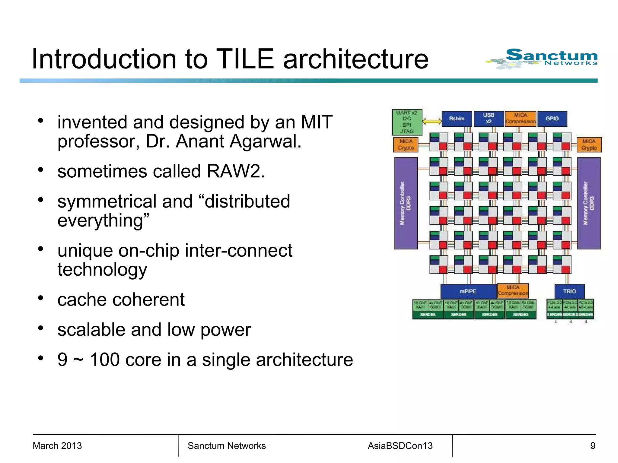 64bit SMP OS for TILE-Gx many core processor | PDF