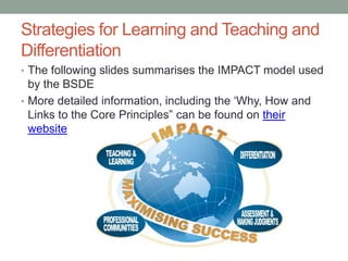 BSDE's impact model, as summarised by globaledtalk.com | Undergraduate ...