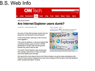 B.S. Detection for Journalists | PPT