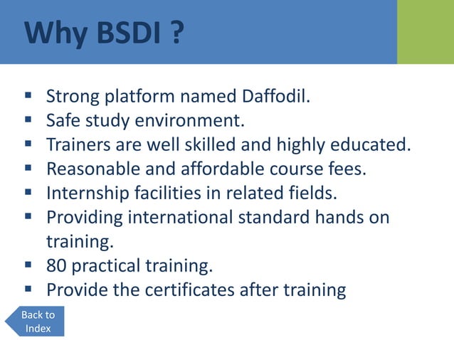BSDI (Bangladesh Skill Development Institute) | PPTX | Business ...