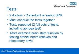 Brain Stem Death Testing | PPT