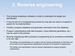 Bse 3105 lecture 4-software re-engineering | PPT