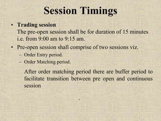 Bombay Stock Exchange | PPTX