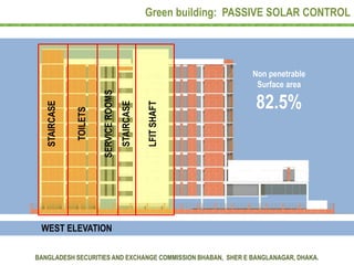 Green building Approach for BSEC Building at Sher e Bangla Nagar, Dhaka ...
