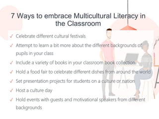 Multicultural literacy | PPTX