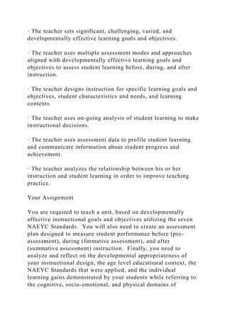 BSEDEarly Childhood Teacher Work SamplePerformance Prompt.docx