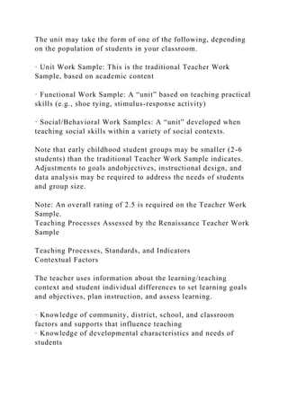 BSEDEarly Childhood Teacher Work SamplePerformance Prompt.docx