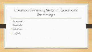 swimming | PPTX