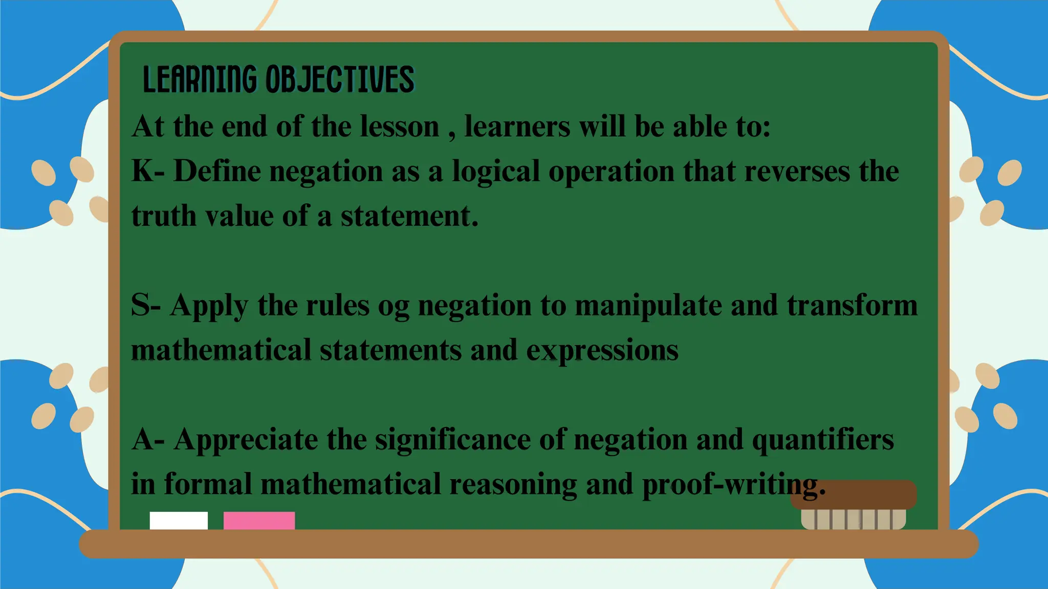 BSED MATH 8 Jamon.pdf Quantifiers Negation | PDF