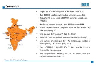 Bse ltd | PPT