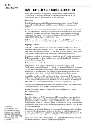 BS EN 12390-8 Testing hardened concrete, Part 8 Depth of penetration of ...