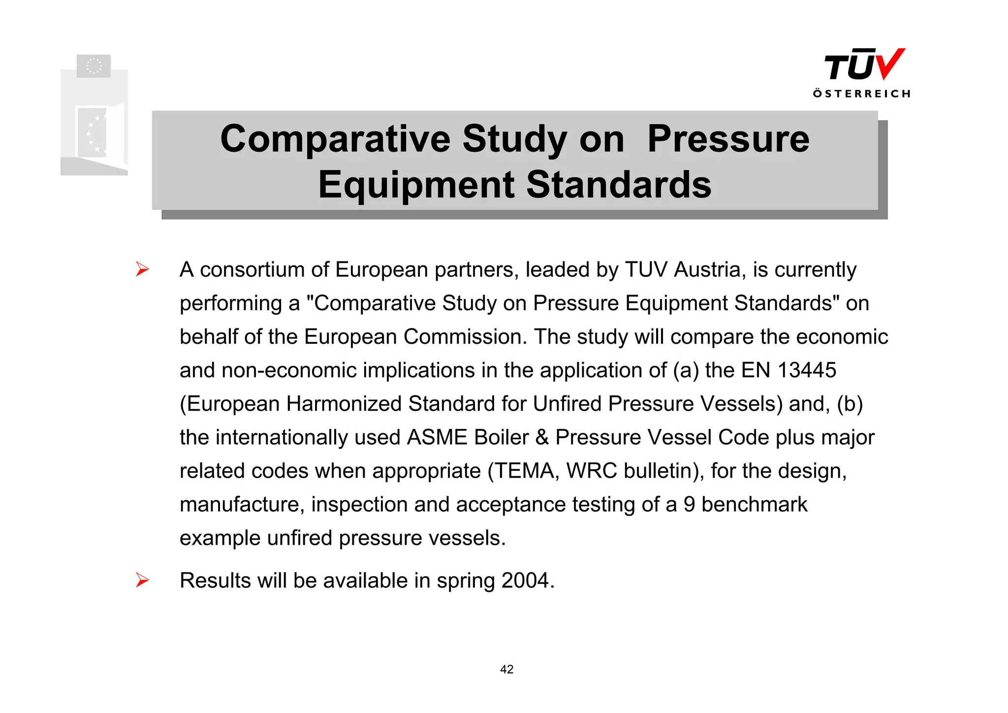 BS EN 13445 overview Workshop on PED doc. | PDF