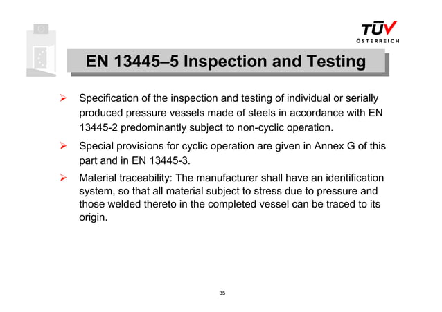 BS EN 13445 overview Workshop on PED doc. | PDF | Physics | Science