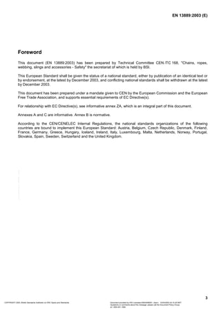 Bs en 13889 2003(forged steel shackles for general use - gra | PDF