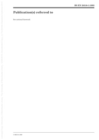 Bs en 28510 1-1993--[2015-05-12--11-42-31 pm] | PDF | Science