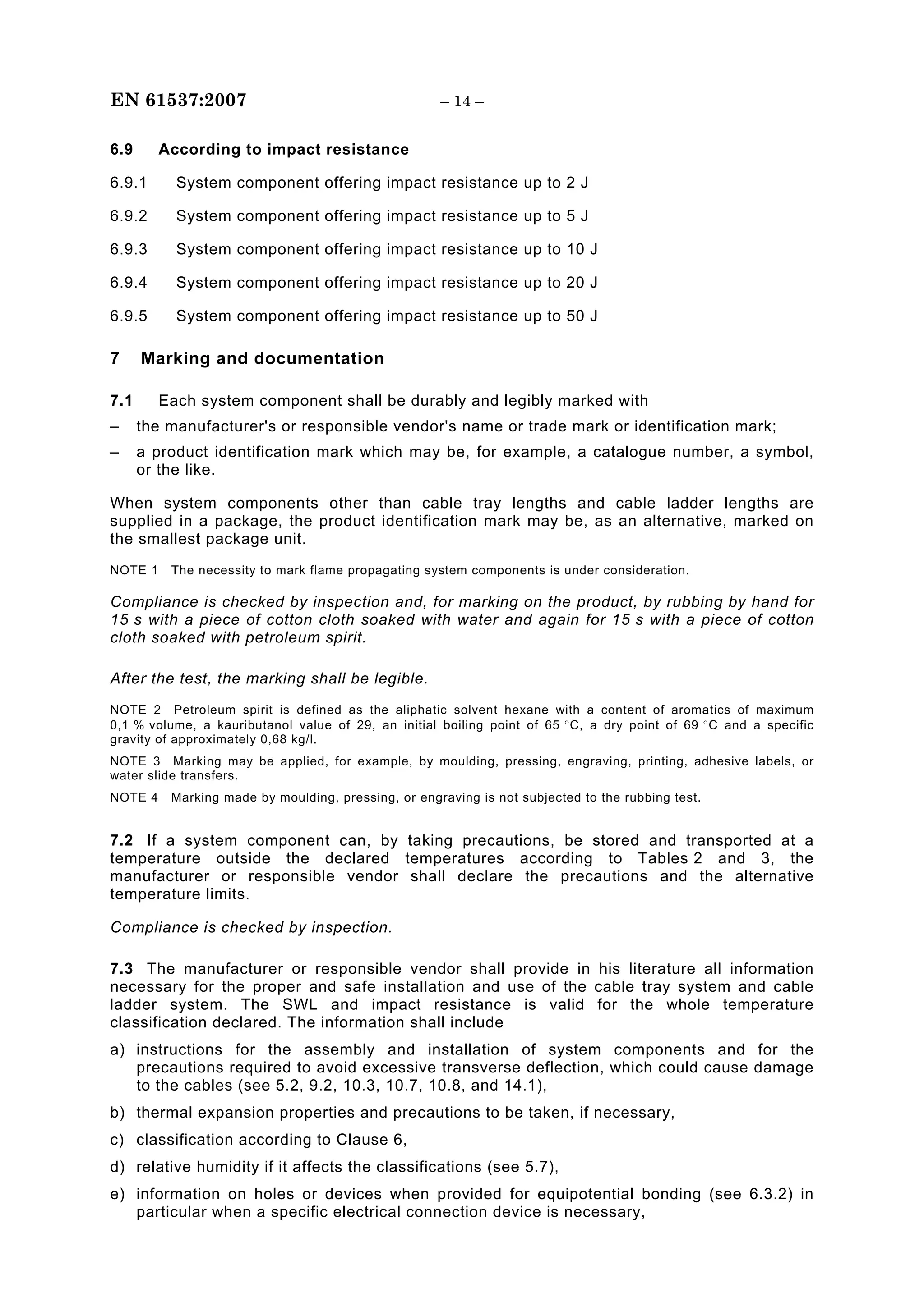 BS EN 61537 2007 Cable management_ Cable tray systems and cable ladder ...