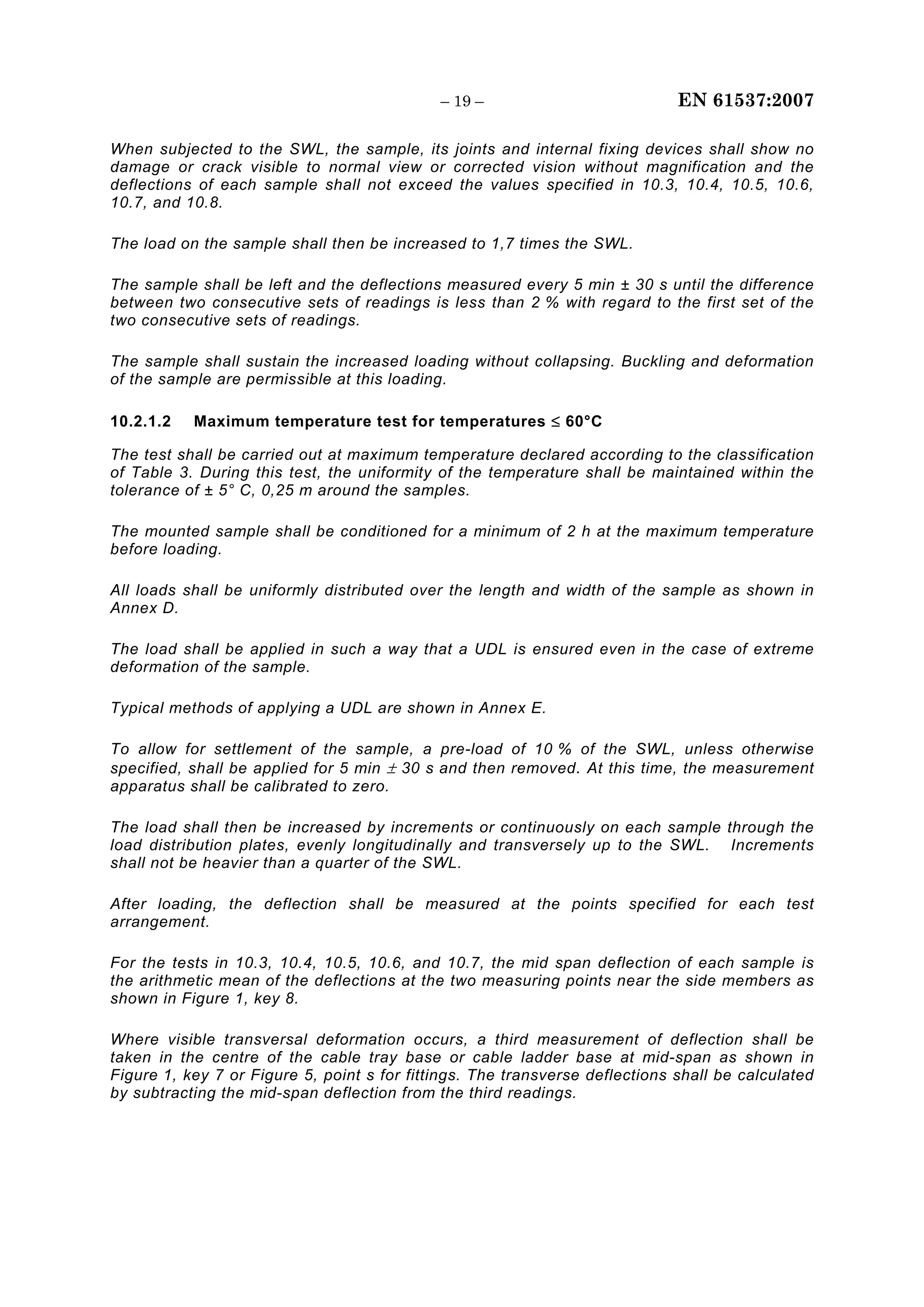 BS EN 61537 2007 Cable management_ Cable tray systems and cable ladder ...