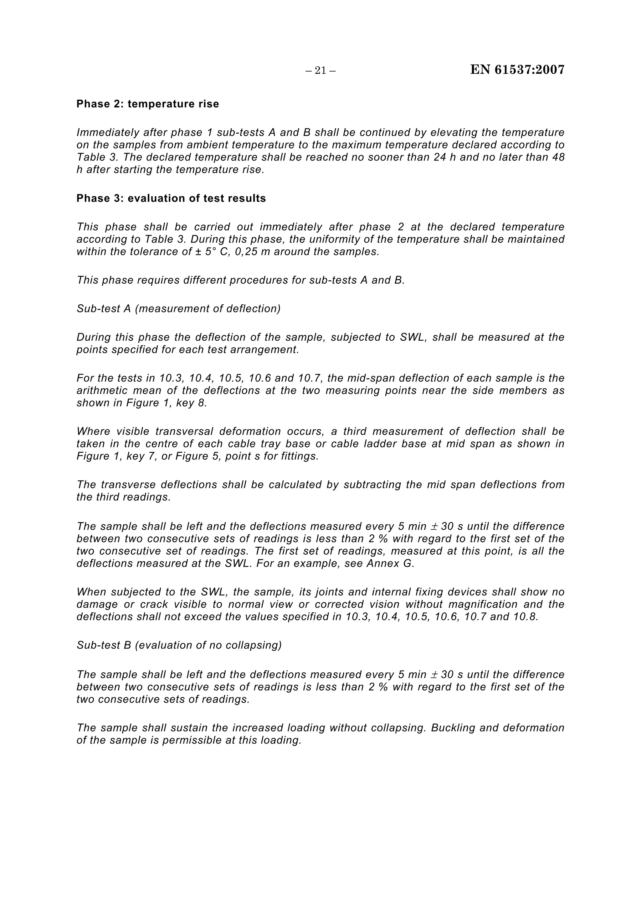 BS EN 61537 2007 Cable management_ Cable tray systems and cable ladder ...