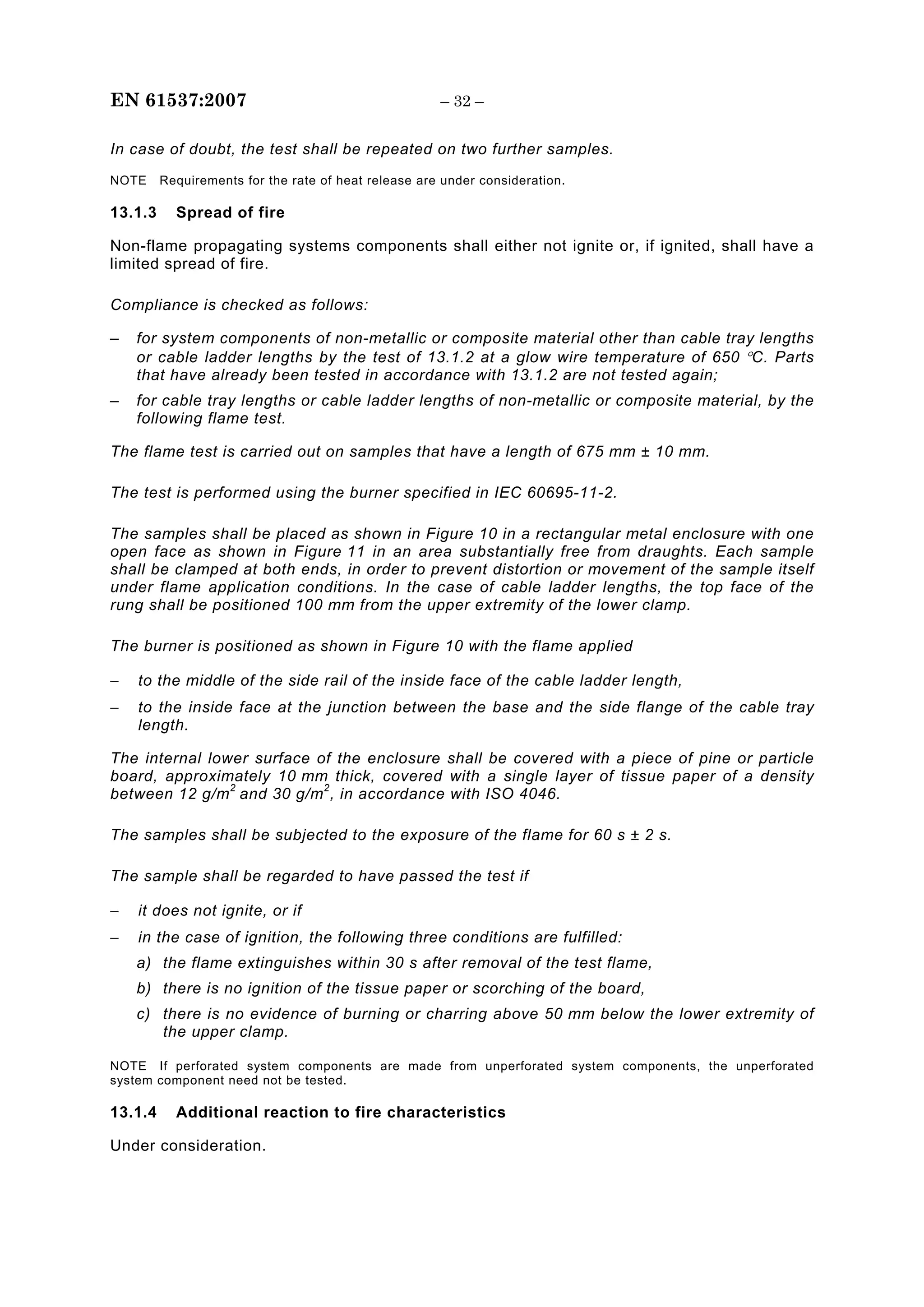 BS EN 61537 2007 Cable management_ Cable tray systems and cable ladder ...