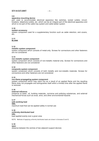 BS EN 61537 2007 Cable management_ Cable tray systems and cable ladder ...