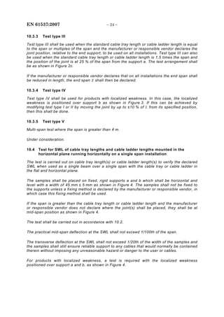 BS EN 61537 2007 Cable management_ Cable tray systems and cable ladder ...
