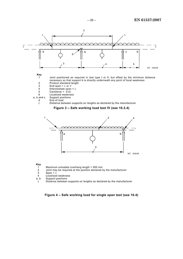 BS EN 61537 2007 Cable management_ Cable tray systems and cable ladder ...